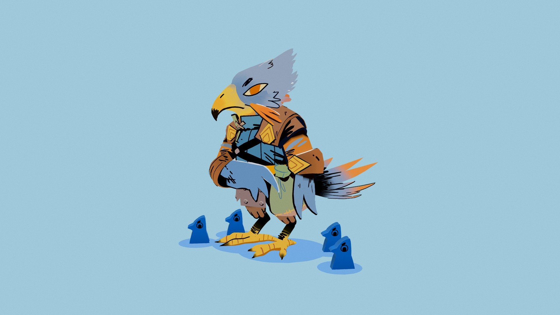 Quill - ROOT: The Eyrie Dynasties - 3D model by Nick Ladd (@Nicktheladd ...