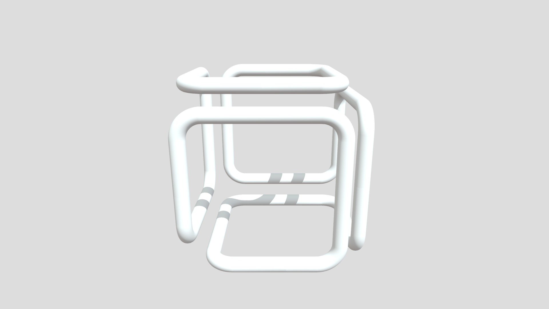 Cube Frame Puzzle - 3D model by True Hook (@true_hook) [f08d509 ...