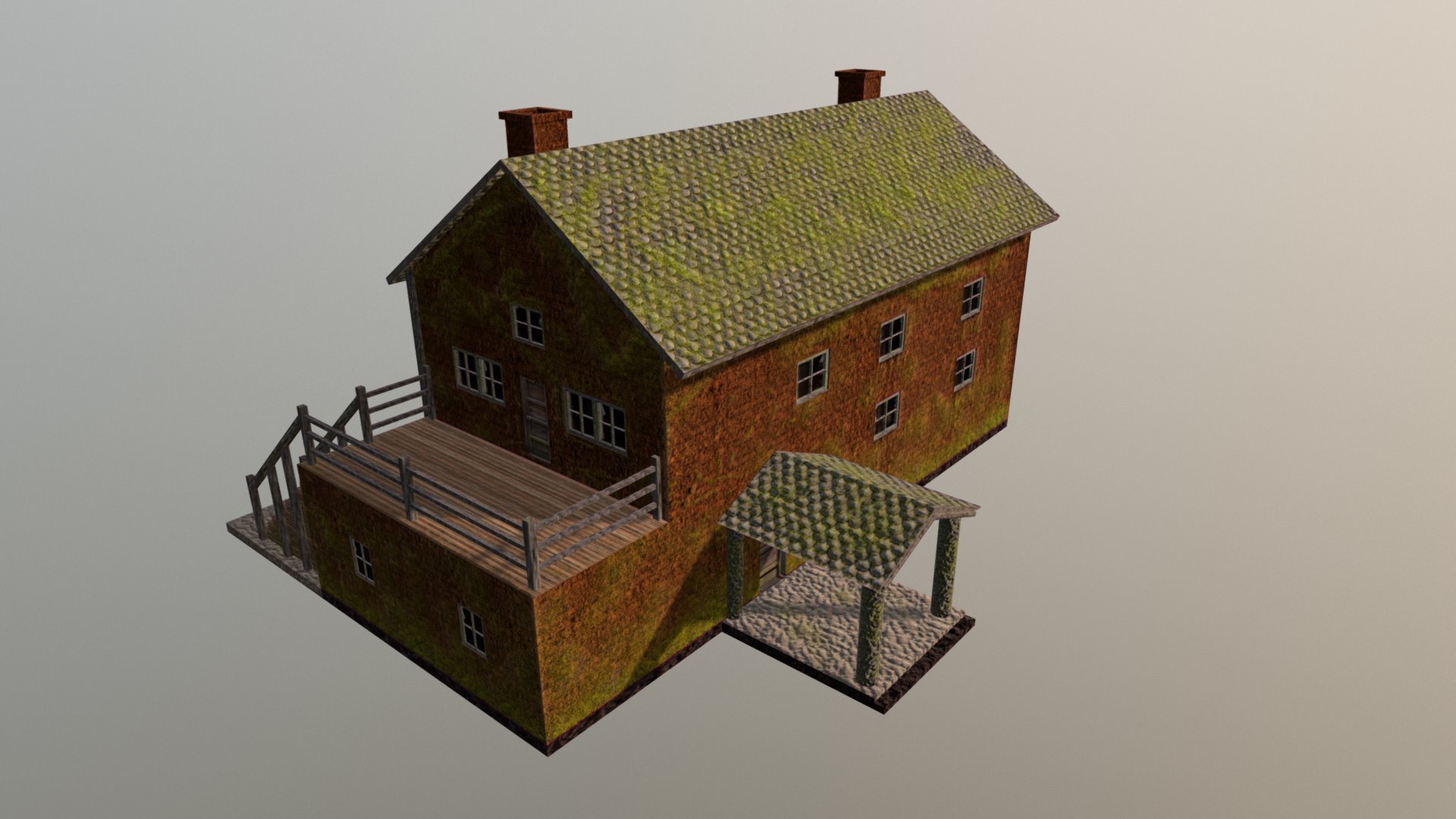 TEXTURE - House - 3D model by mike_miller95 [f08ed25] - Sketchfab