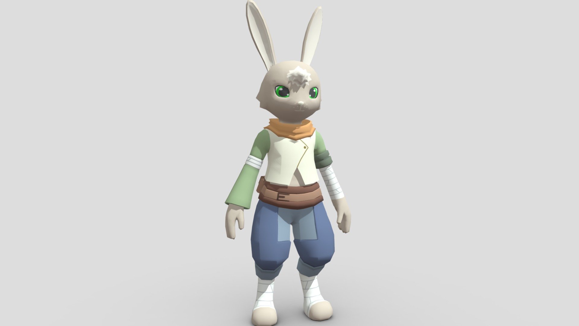 Bunny Guard Ranger - Download Free 3D model by Arcnay [f08f25f] - Sketchfab