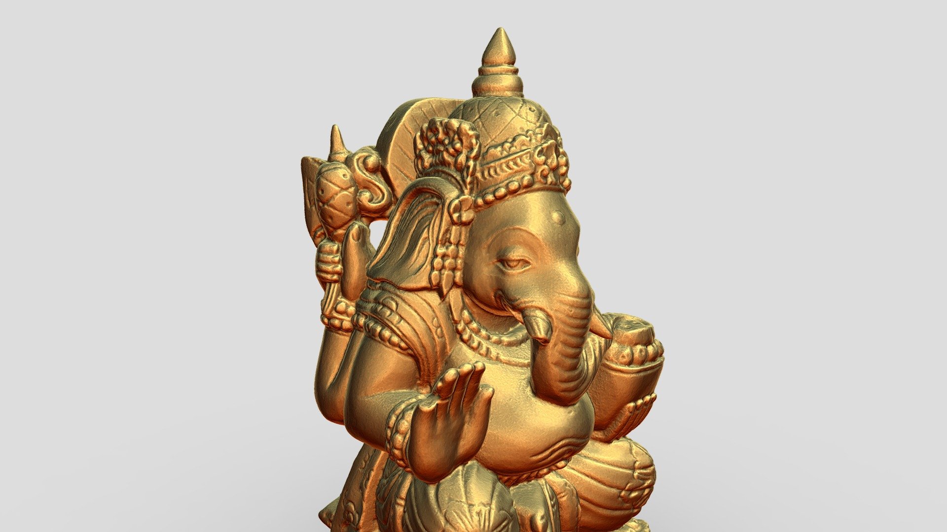 Ganesha Statue - Download Free 3D model by Diana Liu (@Diana123456 ...