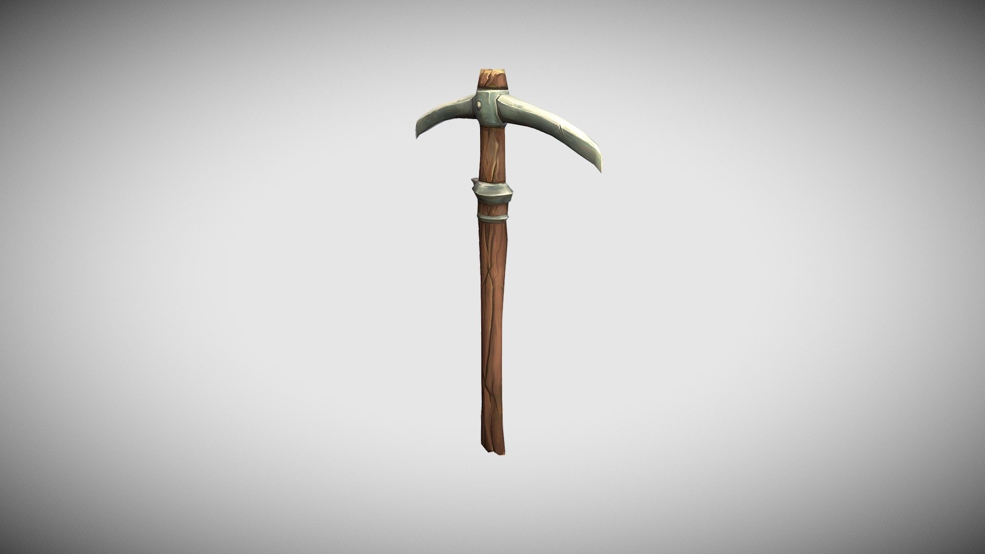 Pickaxe Hand-painted Model - Download Free 3D model by sunkeiku ...