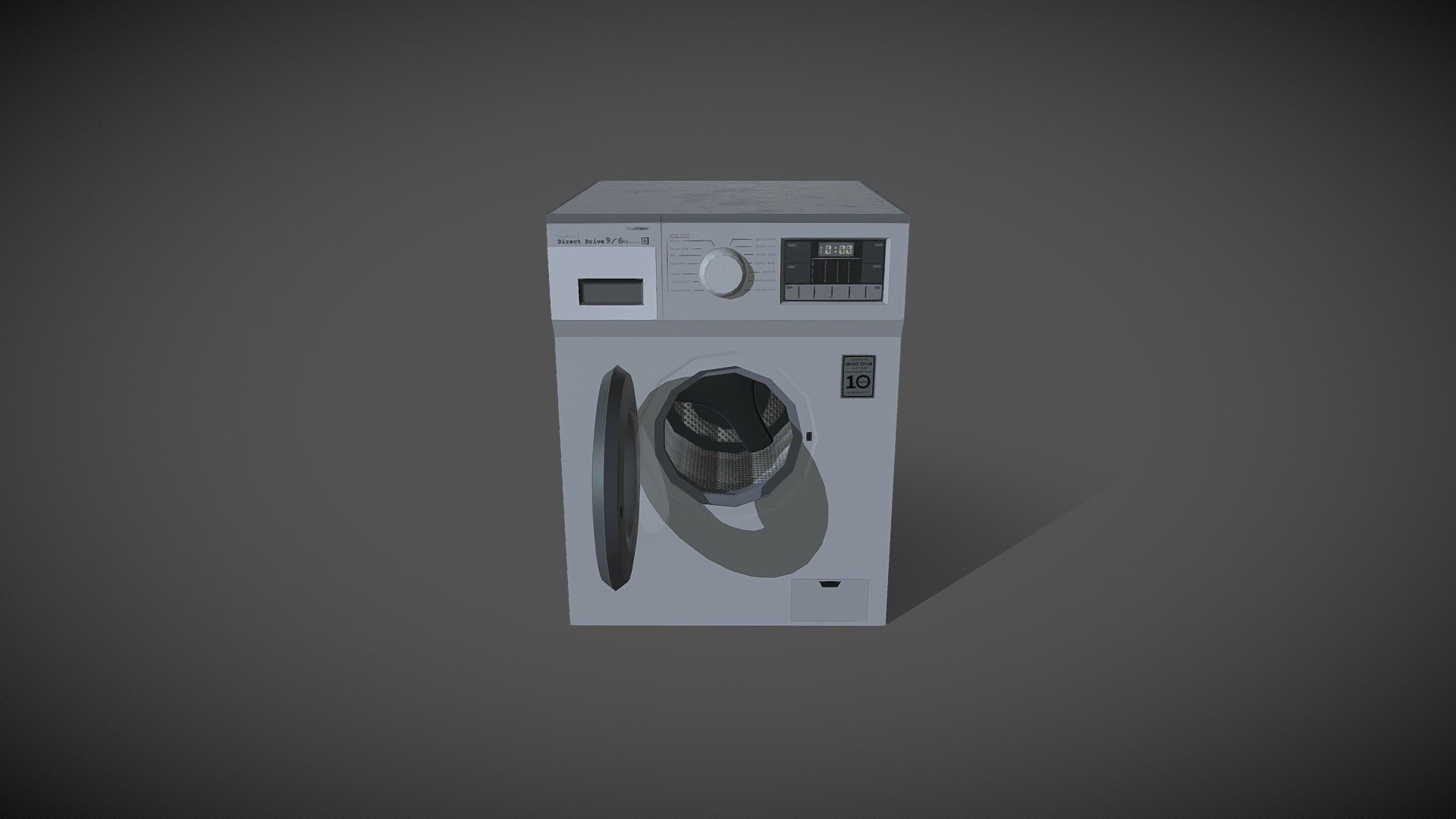 3D Washing Machine - 3D model by the7jokers [f091266] - Sketchfab