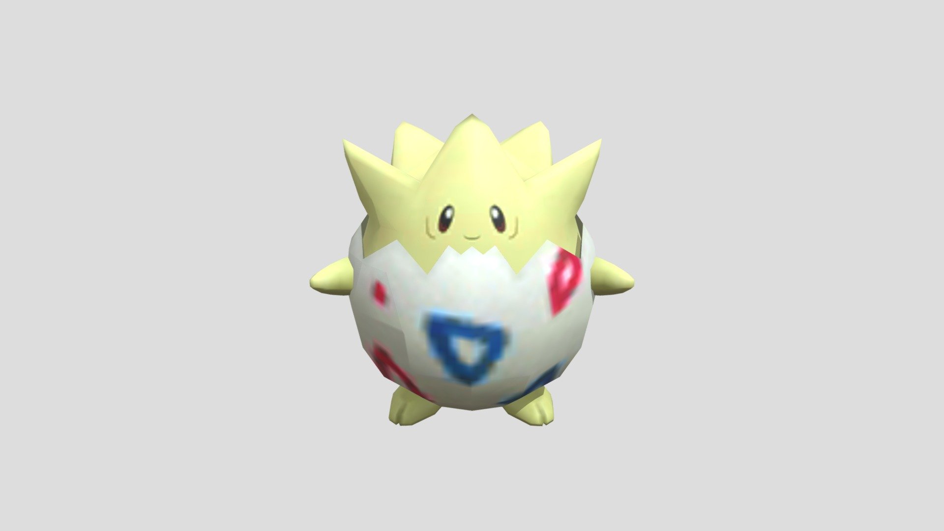 Togepi - Download Free 3D model by nguyenlouis32 [f091c97] - Sketchfab