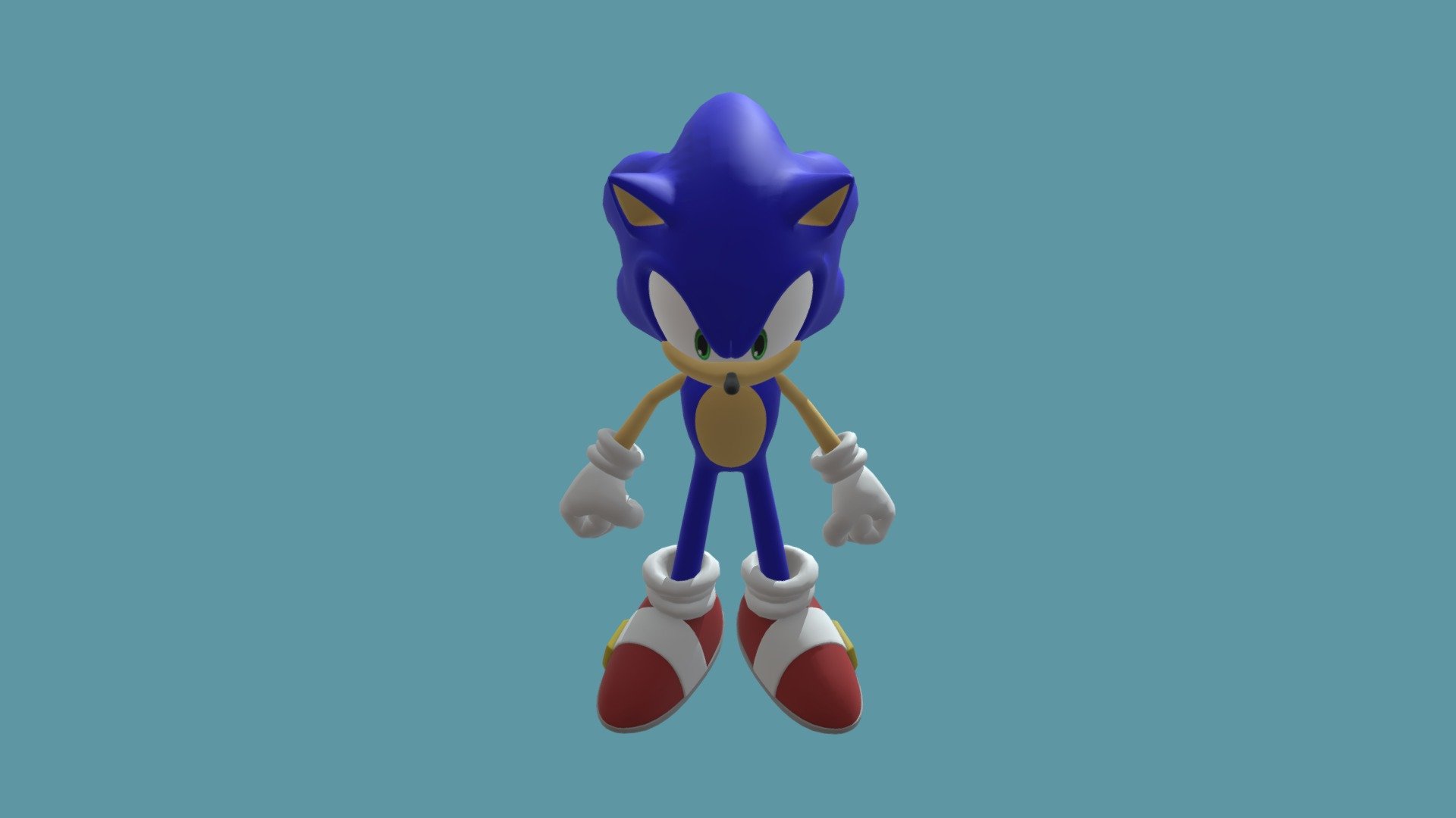Sonic. - Download Free 3D model by Dr. Heinz Doofenshmirtz (@Dr ...