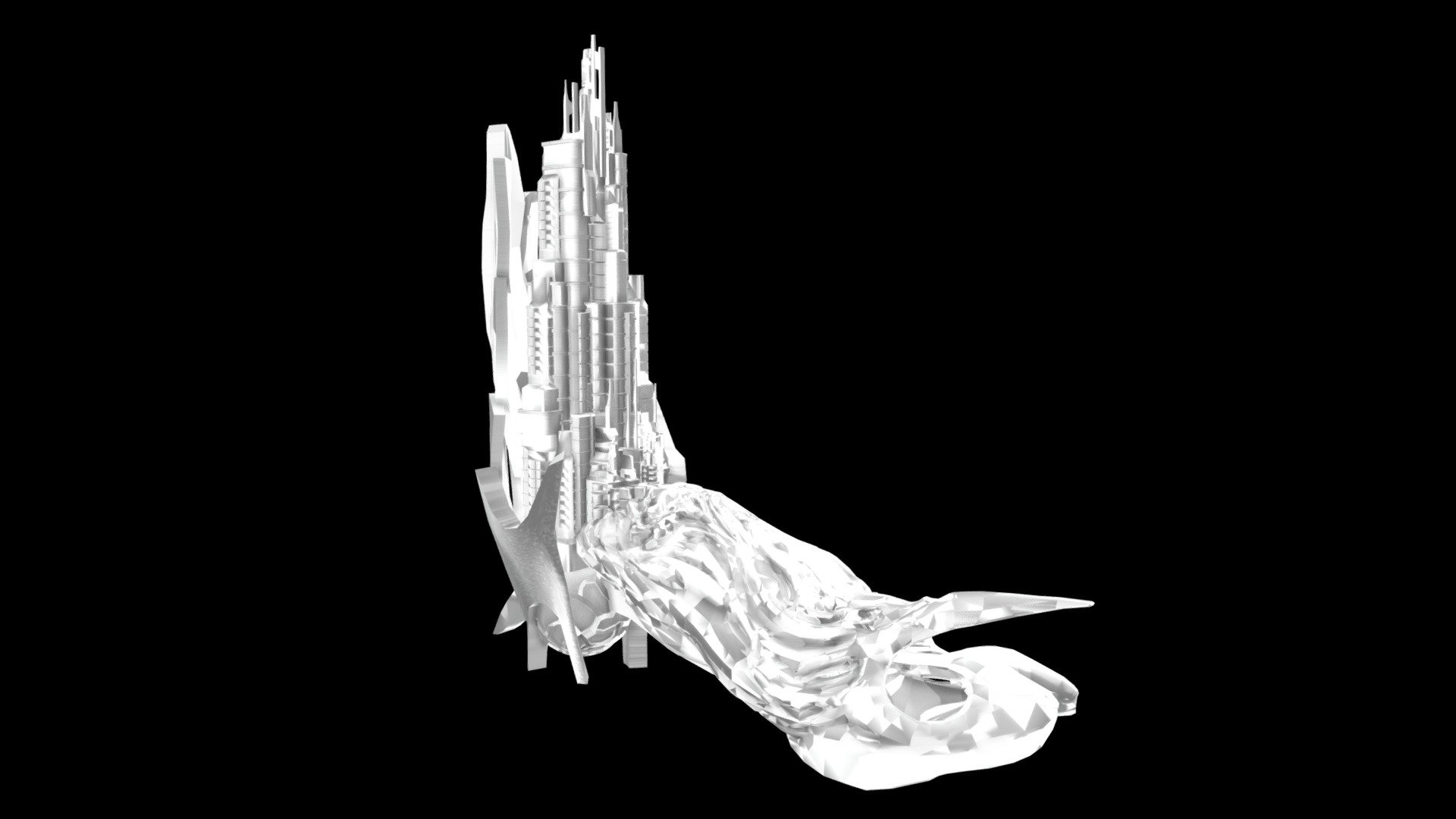 Nexus Tower 0 - Download Free 3D model by m3org [f093ba9] - Sketchfab