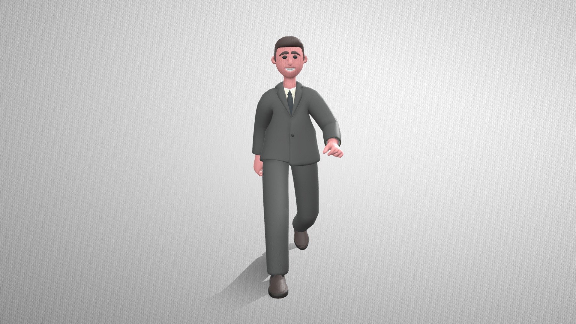 Stylized Man Business - Mixamo Rigged Character - Buy Royalty Free 3D ...