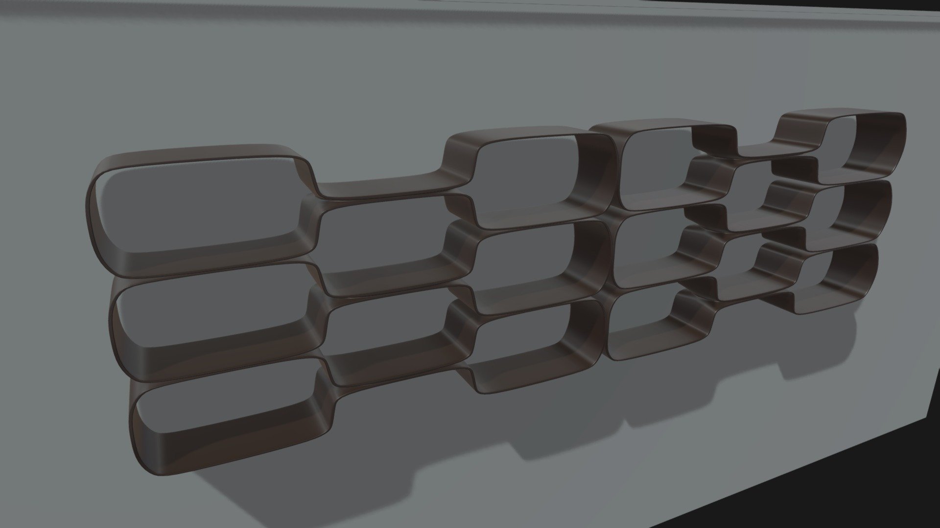 Designer Hanging Shelf - Buy Royalty Free 3D model by Blumbum ...