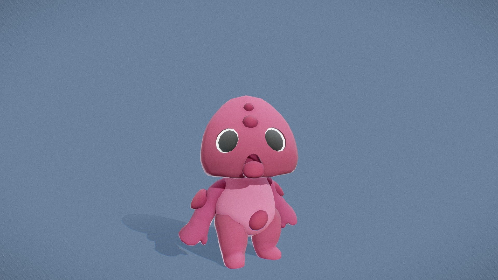 Cartoon Characters - Small Ponchi Warriors - Buy Royalty Free 3D model ...