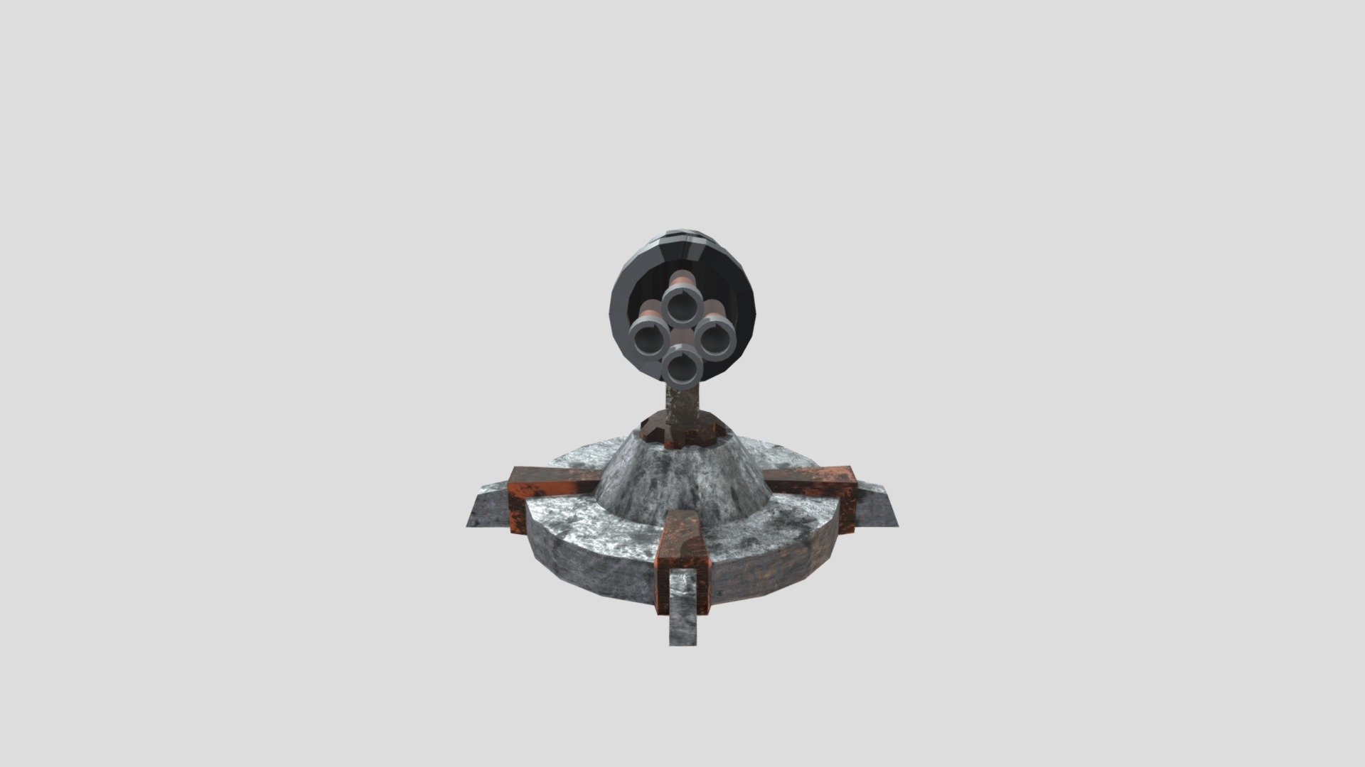 Canhão que eu dei meu maximo - 3D model by nelsufelix [f09a449] - Sketchfab