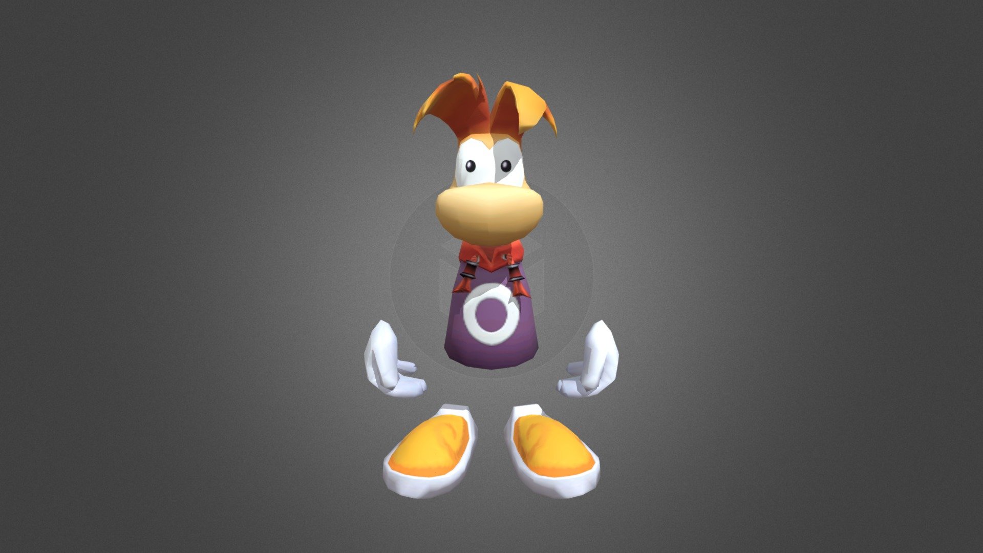 Rayman new animations rayman 2 - Download Free 3D model by Fannys (@pereiraandrei88) [f09d2d4 ...