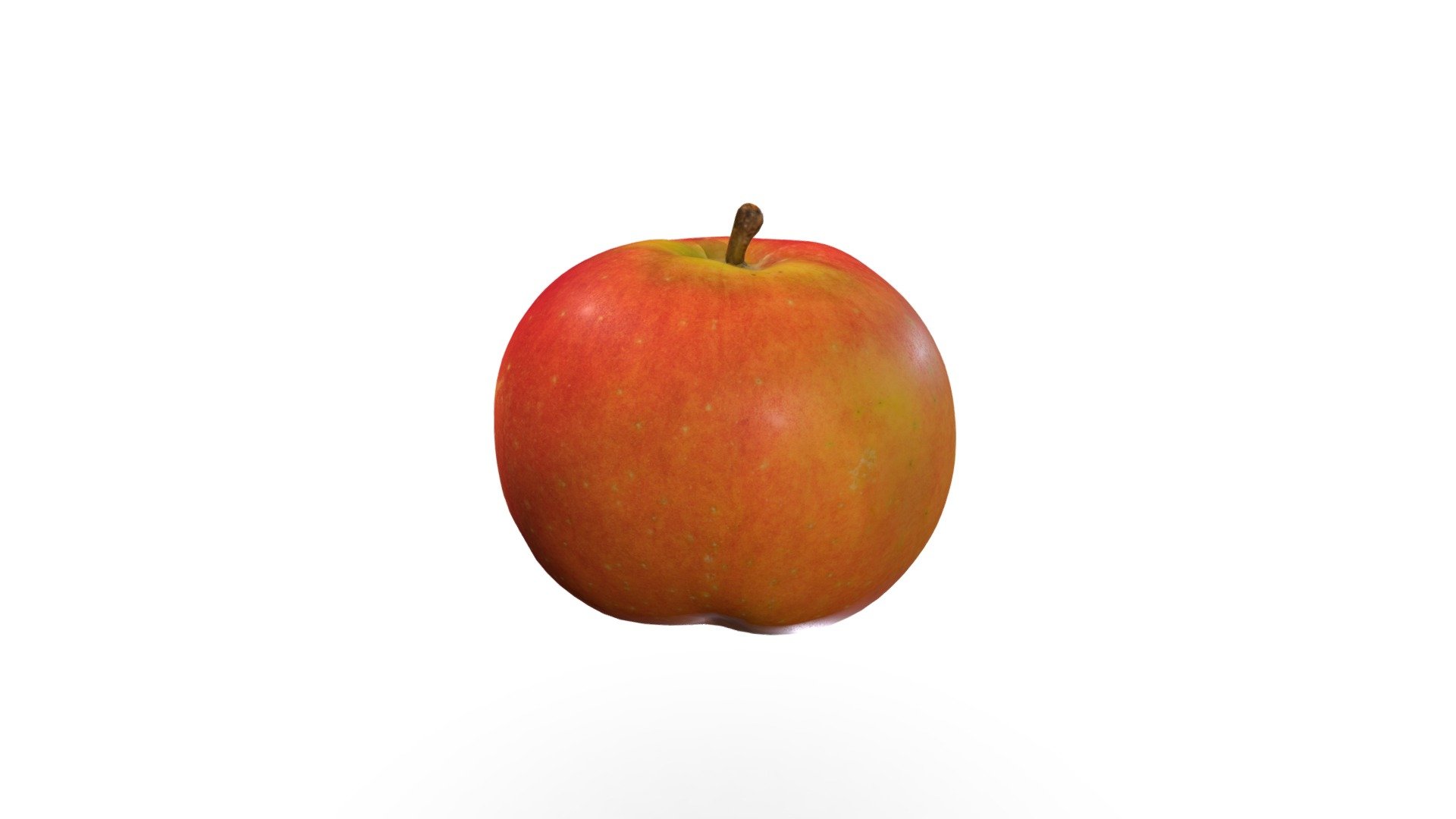 Apple model high quality - 3D model by CGF3dscan.com [f09fbfb] - Sketchfab