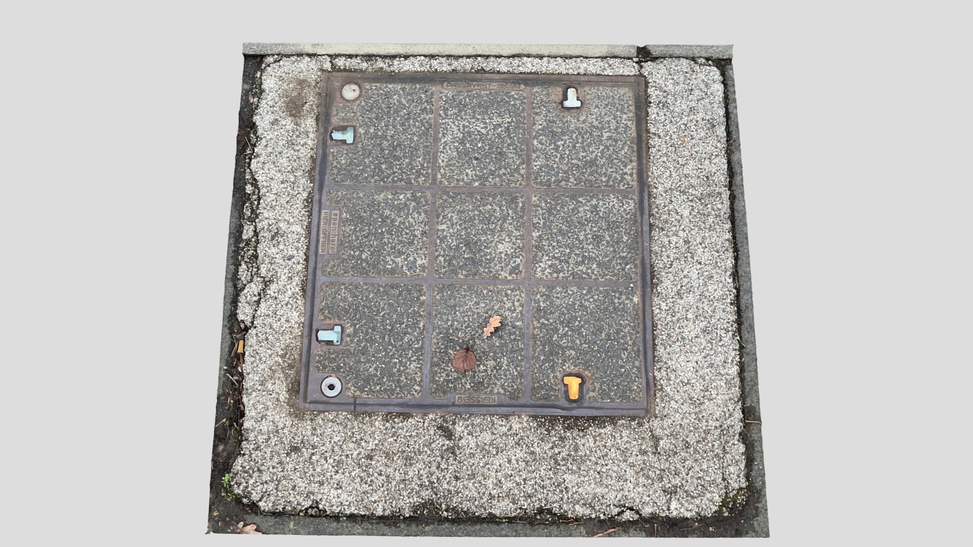 Square Manhole - Download Free 3D model by Naresh87 [f0a1bd7] - Sketchfab