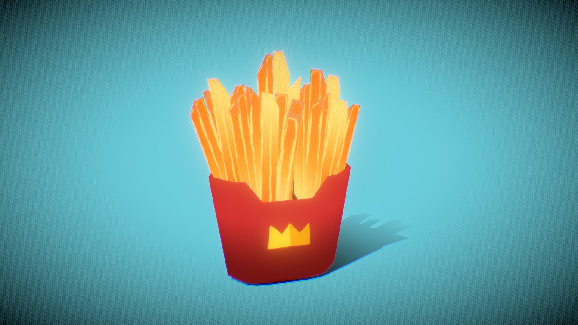 PotatoFries - Download Free 3D model by EliveltonX [f0a202e] - Sketchfab