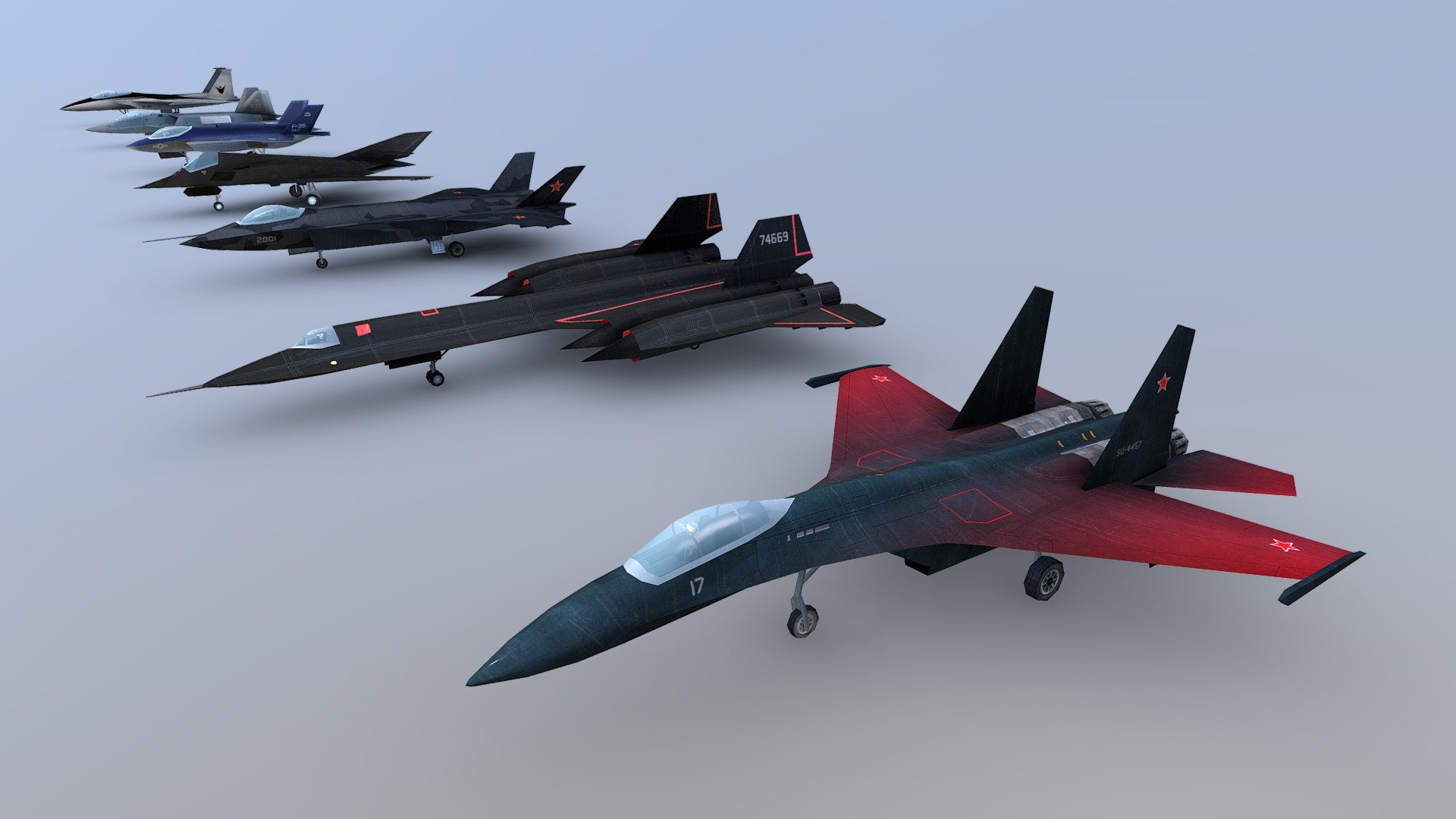 Fighter Jets - Buy Royalty Free 3D model by Razvan Badea (@rbadea ...