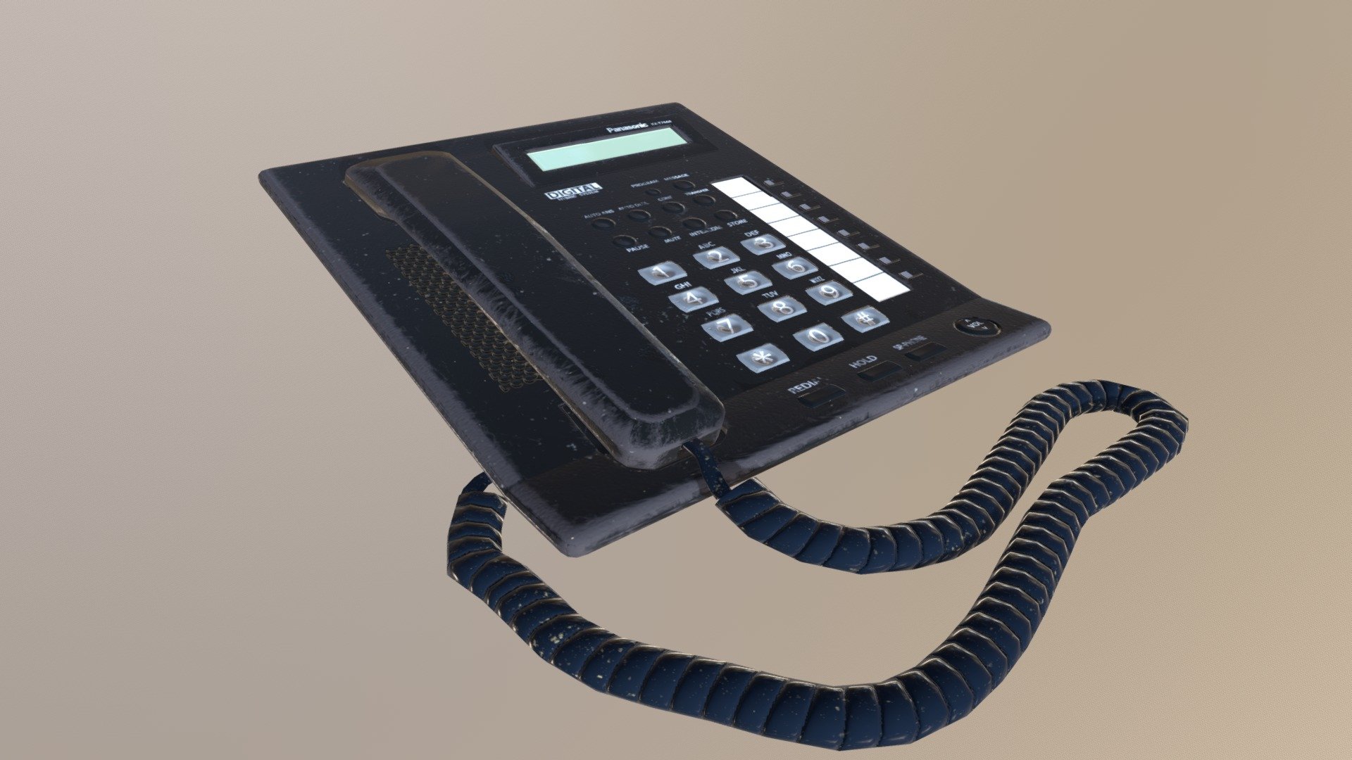 Office Phone - 3D model by Bucko92 [f0a3925] - Sketchfab