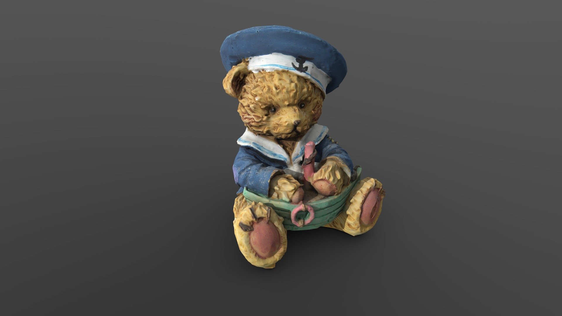 Sailor bear - Download Free 3D model by Nik (@nikska) [f0a4e48] - Sketchfab