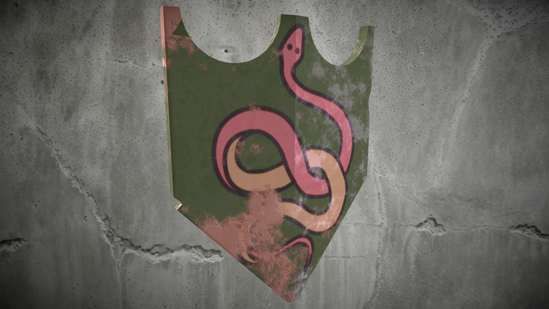 Ancient Snake Shield - Download Free 3D model by martiangold [f0a5085 ...