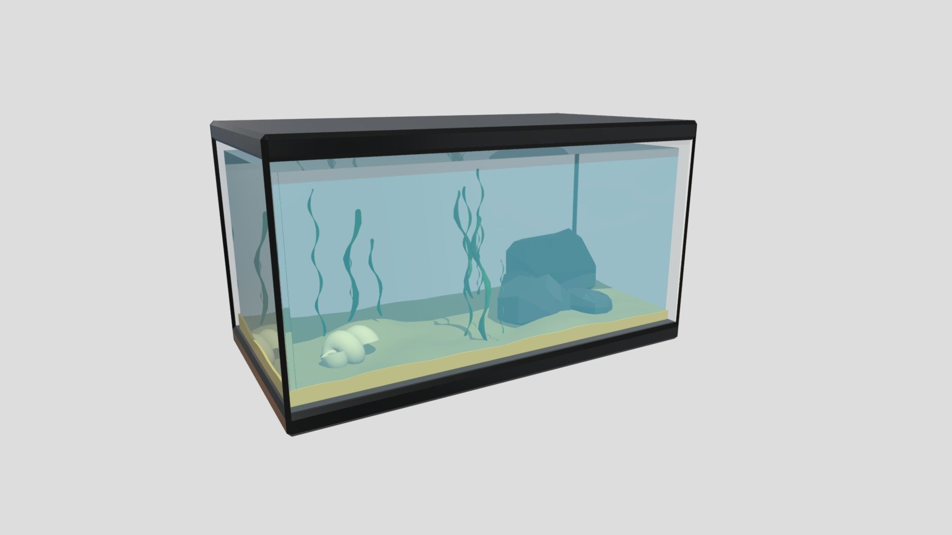 Fishless Aquarium - Download Free 3D model by Gabriela_Ojeda [f0a50d4 ...