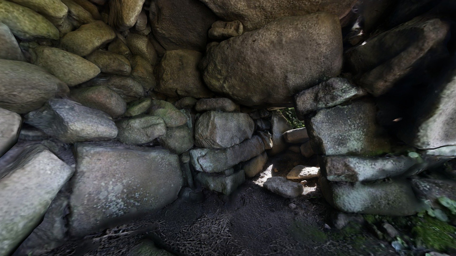 Lower Boscaswell Fogou, Cornwall - Download Free 3D model by Connor ...