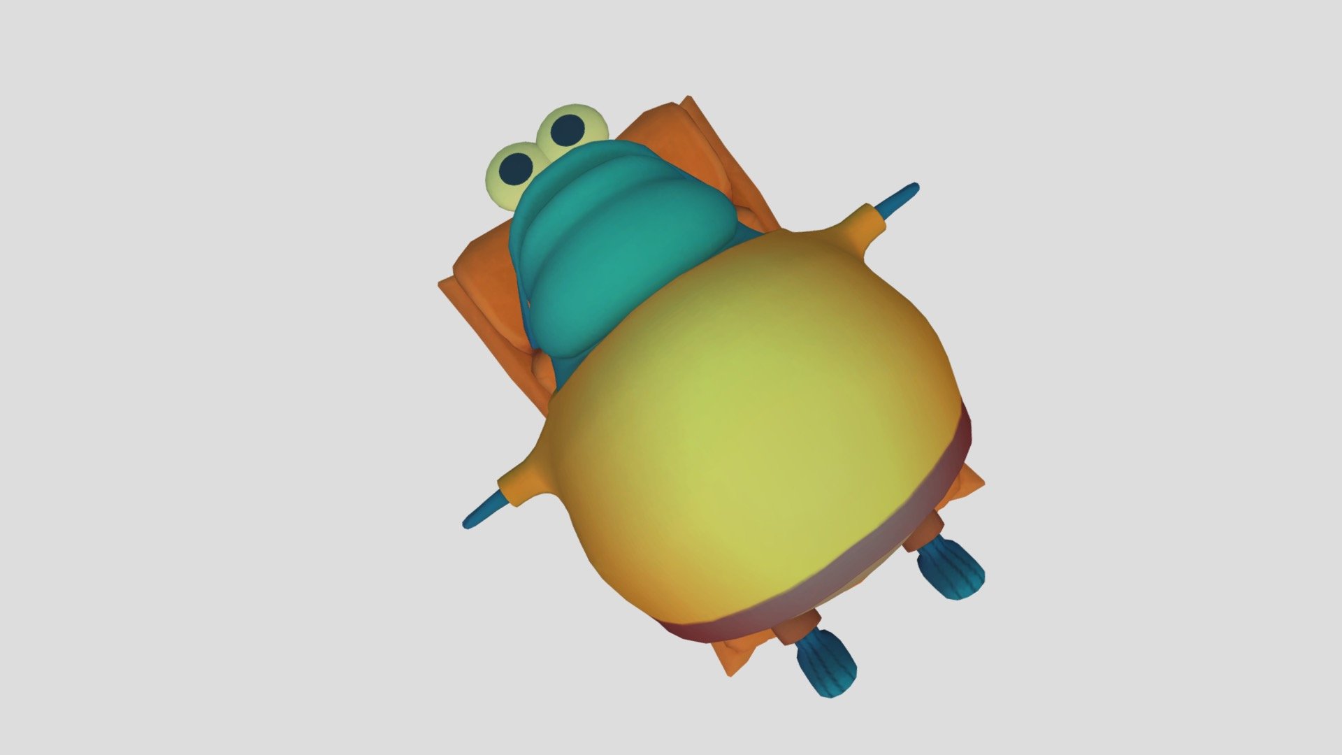 Fat Raft Guy From BFBBR - Download Free 3D model by SMF Features ...