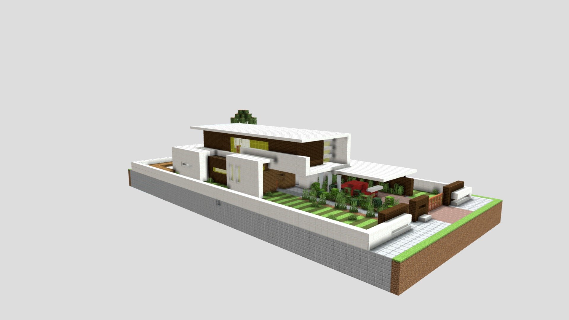 Minecraft Modern House - Download Free 3D model by jar (@jar9th ...