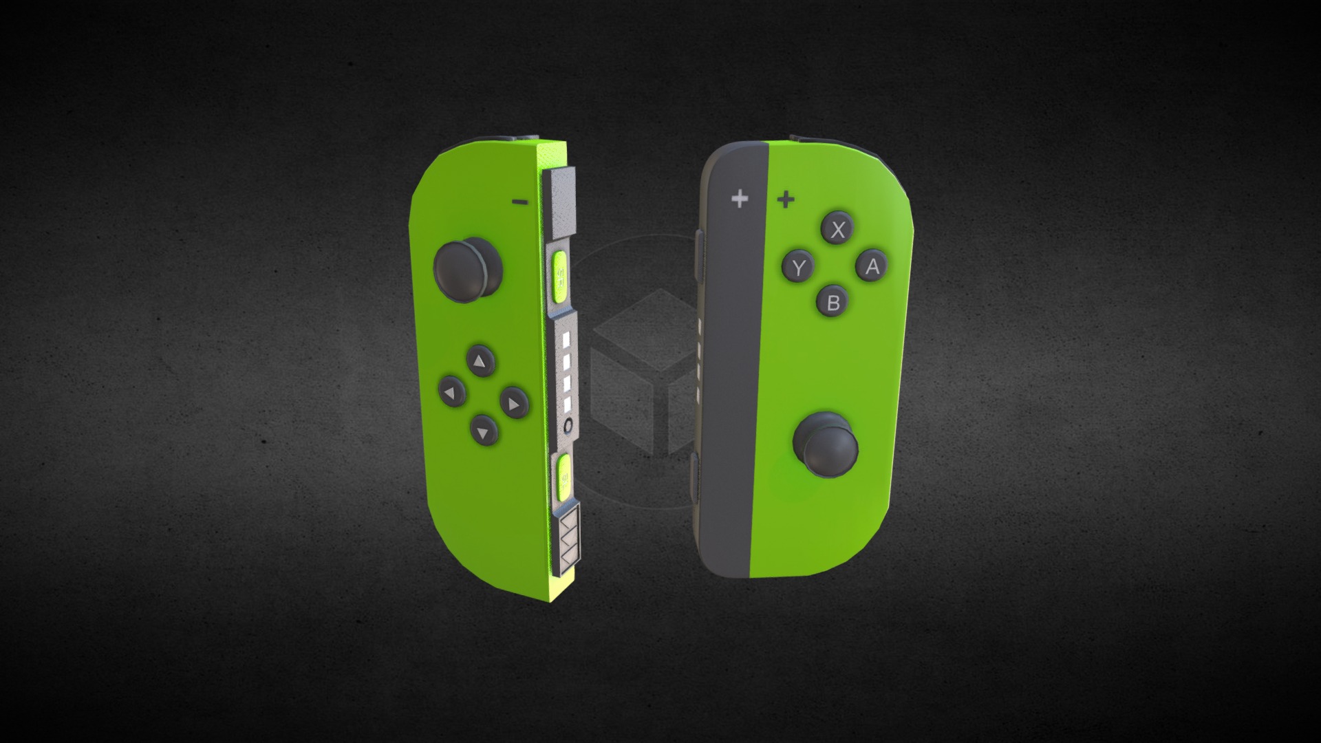 Joy-Con (Nintendo Switch) - 3D model by lafry [f0abee4] - Sketchfab