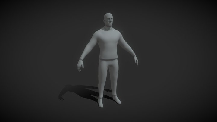 Clothed-human-body-base-mesh 3D models - Sketchfab
