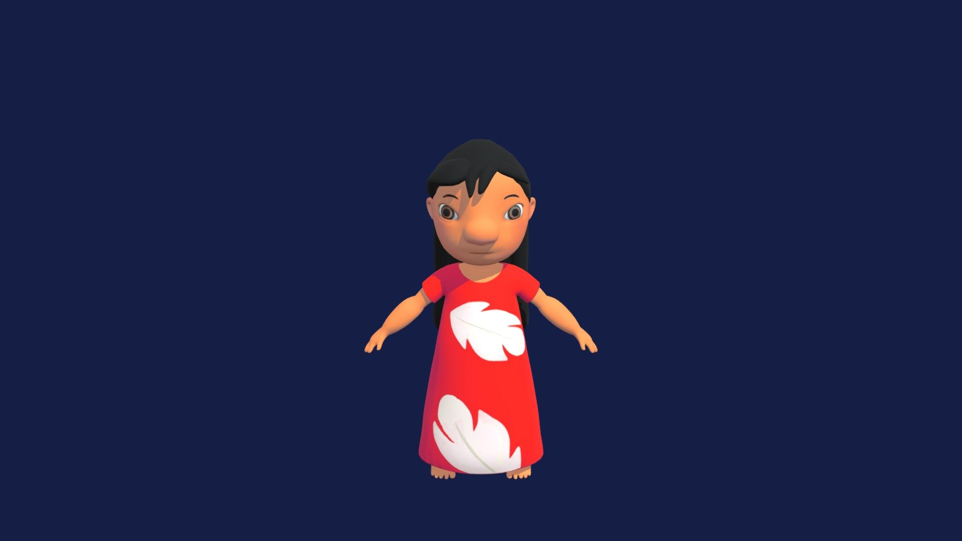 LILO of "lilo & stitch" - Download Free 3D model by idley ...