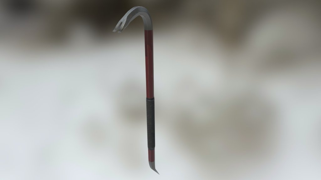 Crowbar - 3D model by Bobby Gasiorowski (@BGasio) [f0b2dfb] - Sketchfab