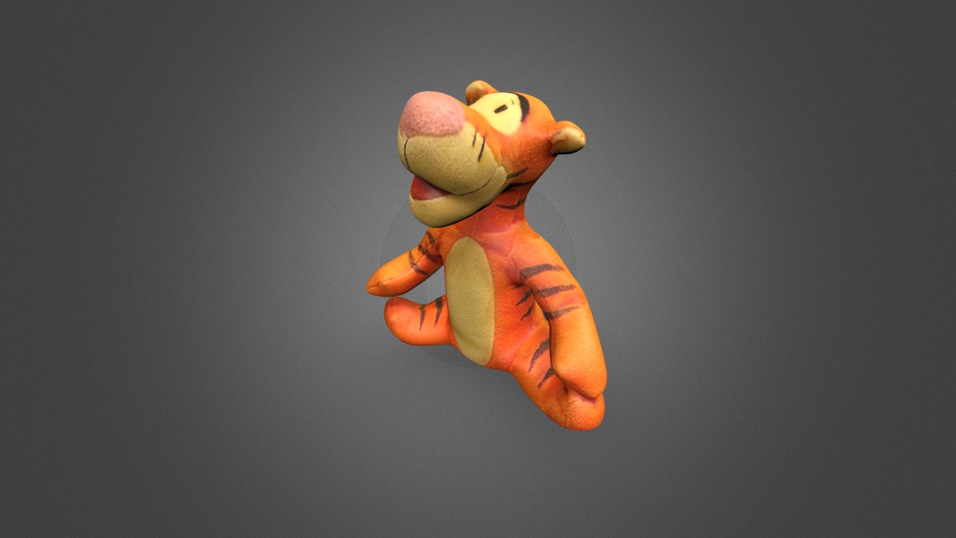 Tigger - Download Free 3D model by Moshe Caine (@moshecaine) [f0b391b ...