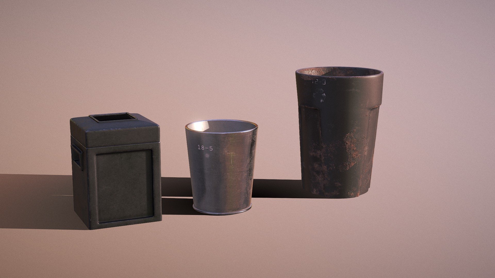 Garbage Bins - Download Free 3D model by slayer.co (@kingxslayer ...