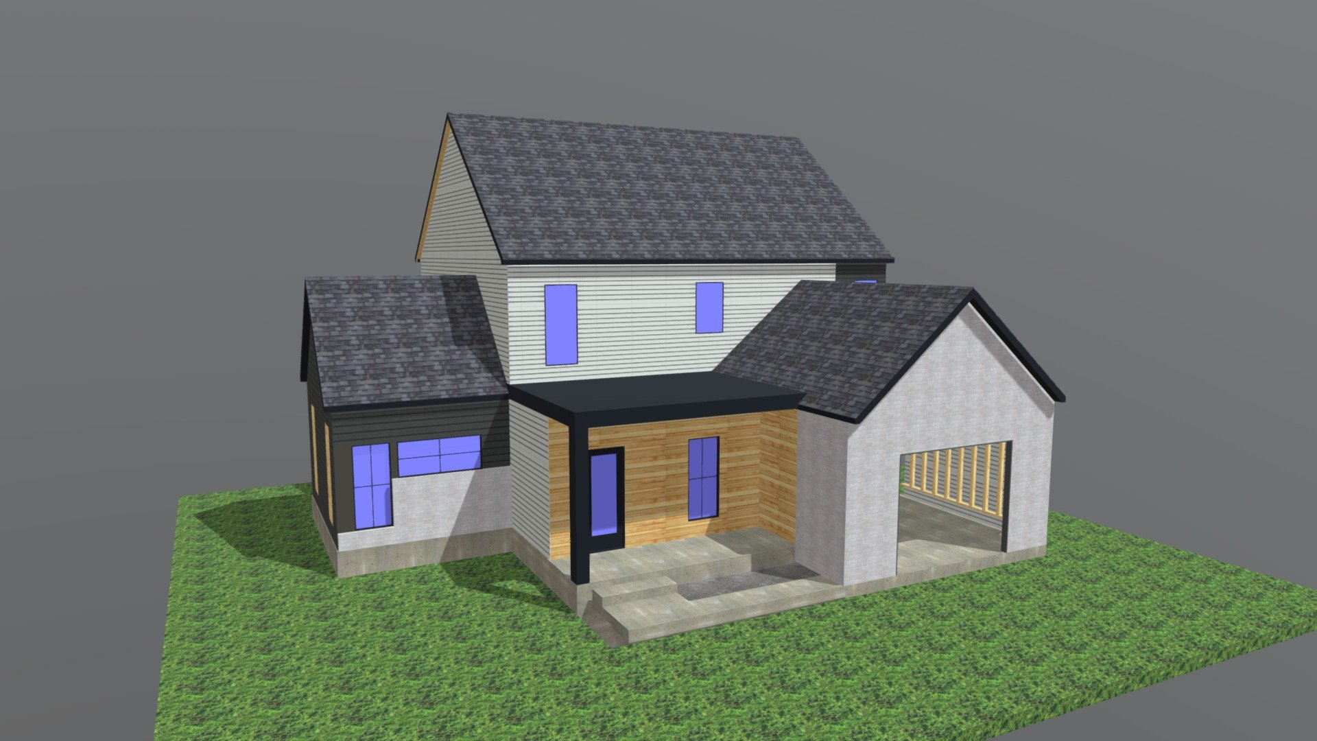 House - 3D model by H3ll4Flush [f0b4fe9] - Sketchfab