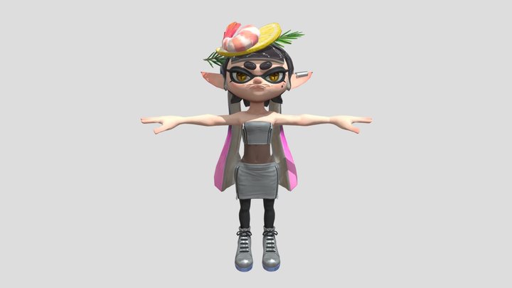 Splatoon-characters 3D models - Sketchfab