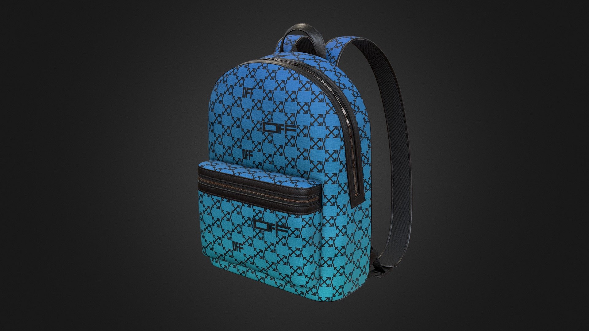 Off-White Backpack - 3D model by vasyl.yarmola [f0b5a35] - Sketchfab