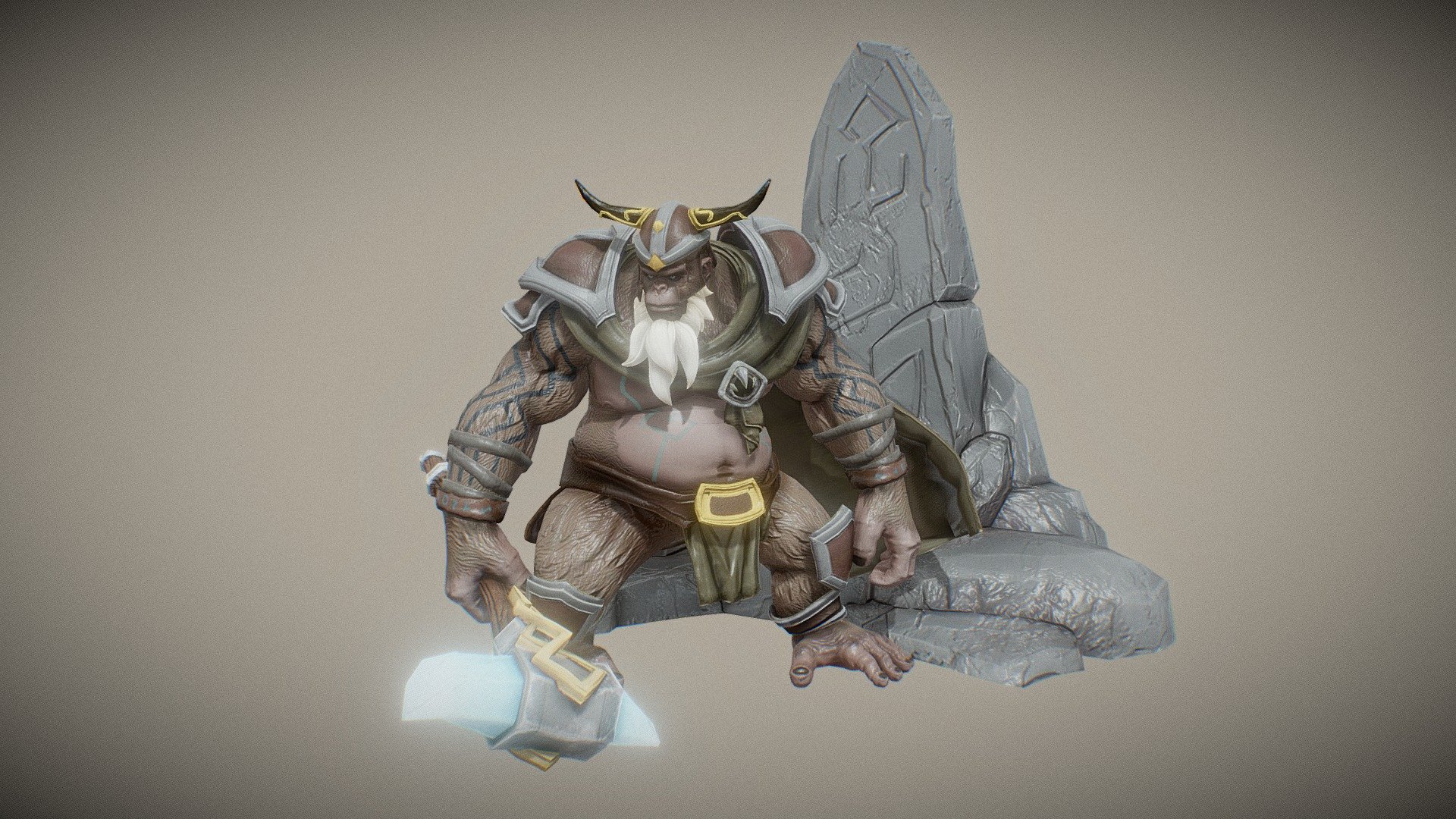 Kong stage4 - Buy Royalty Free 3D model by Luna Studio (@StudioLuna ...