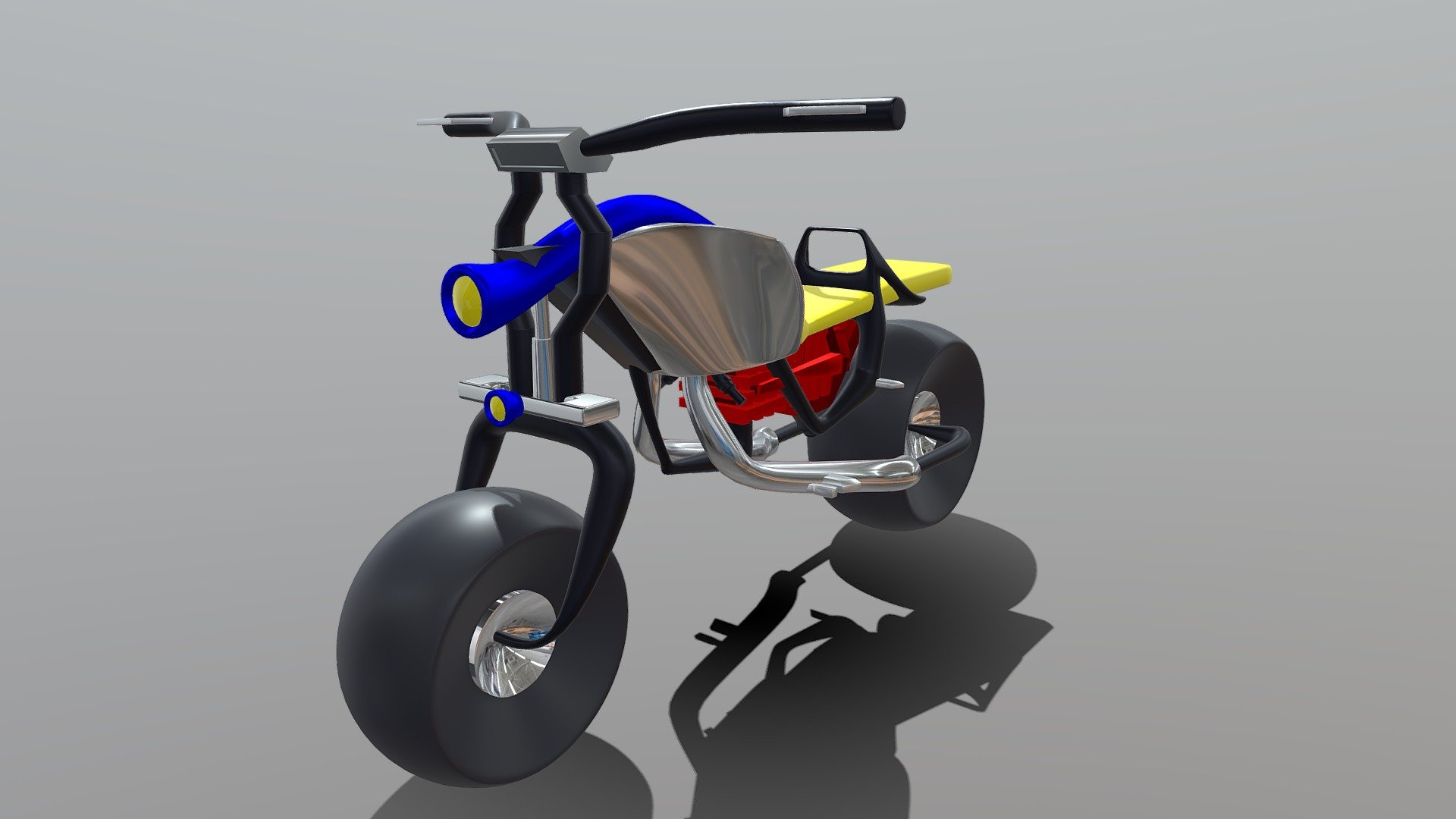 Bike - 3D model by himi8 [f0b737c] - Sketchfab
