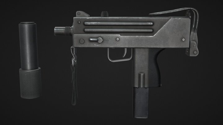 Mac-10 3D models - Sketchfab