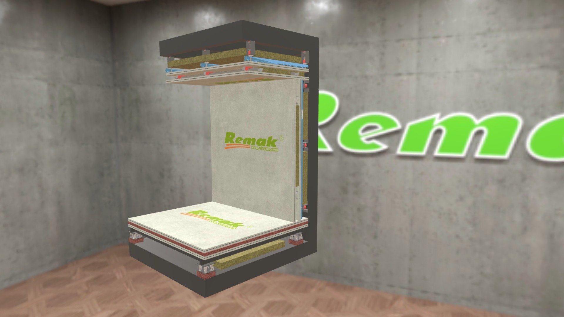 Best Sound isolation solution for bar, lounge - 3D model by Remak ...