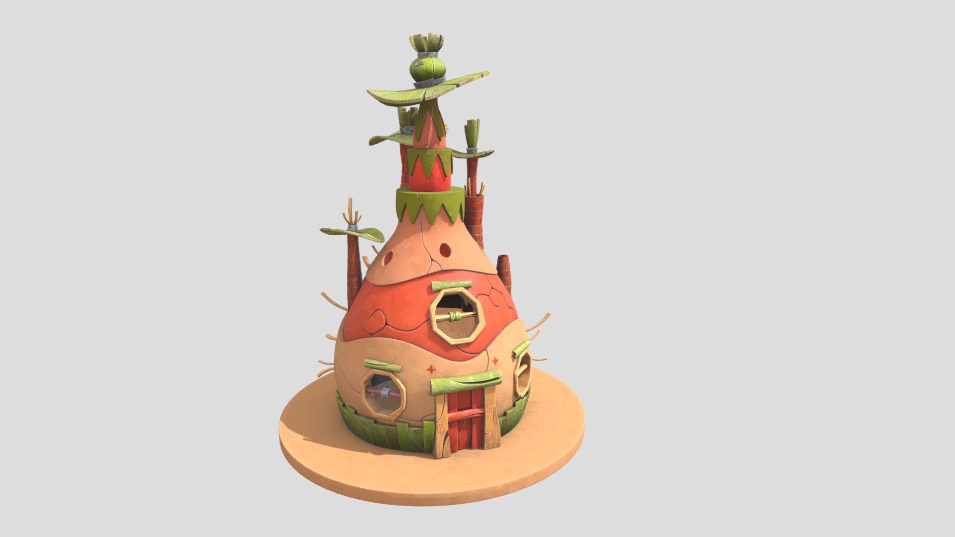 Piñata house - 3D model by Yaruhyn [f0baa0c] - Sketchfab