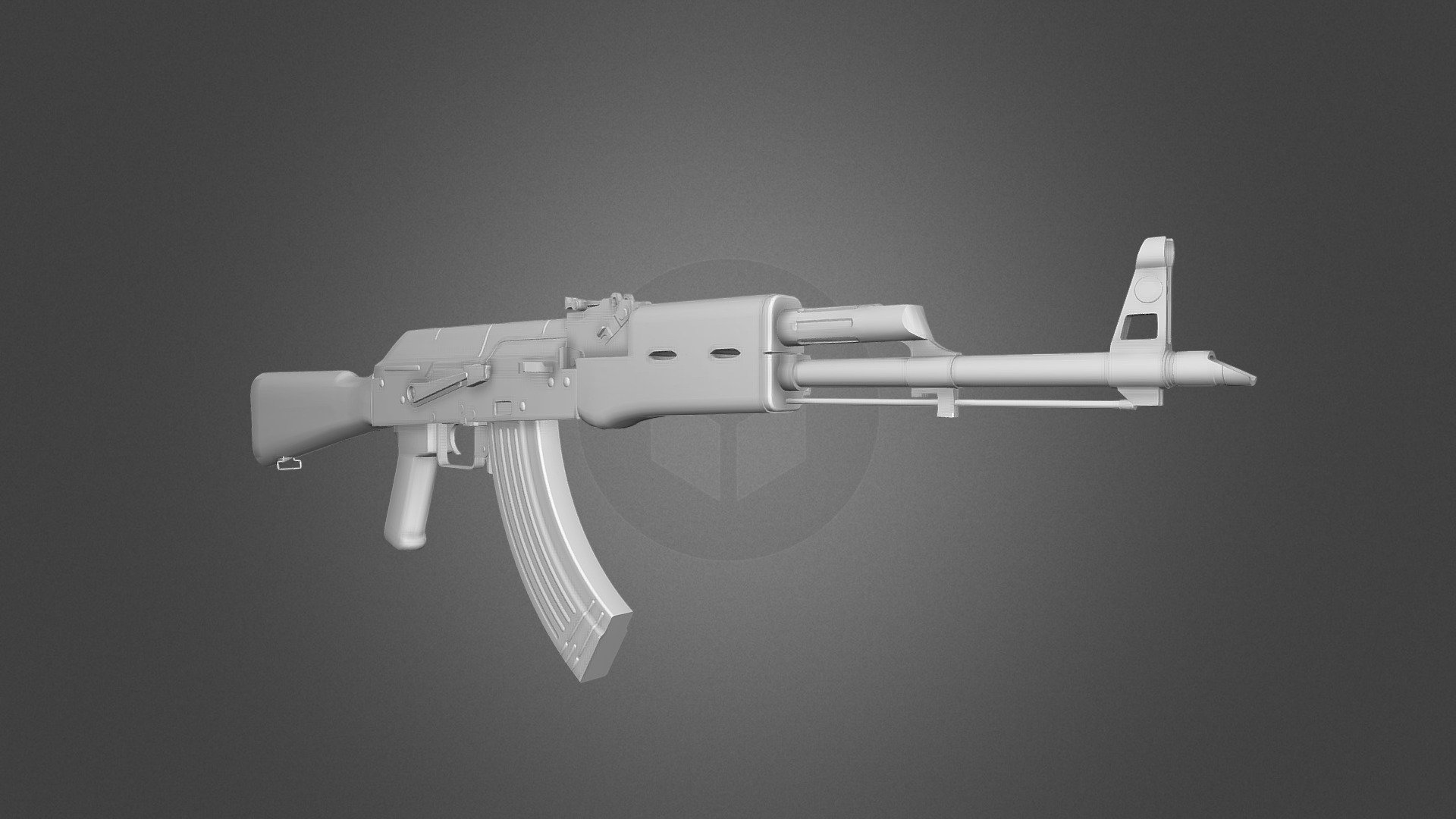 AK47 Type3 WIP - 3D model by NymnWales (@nymn-wales) [f0badbe] - Sketchfab