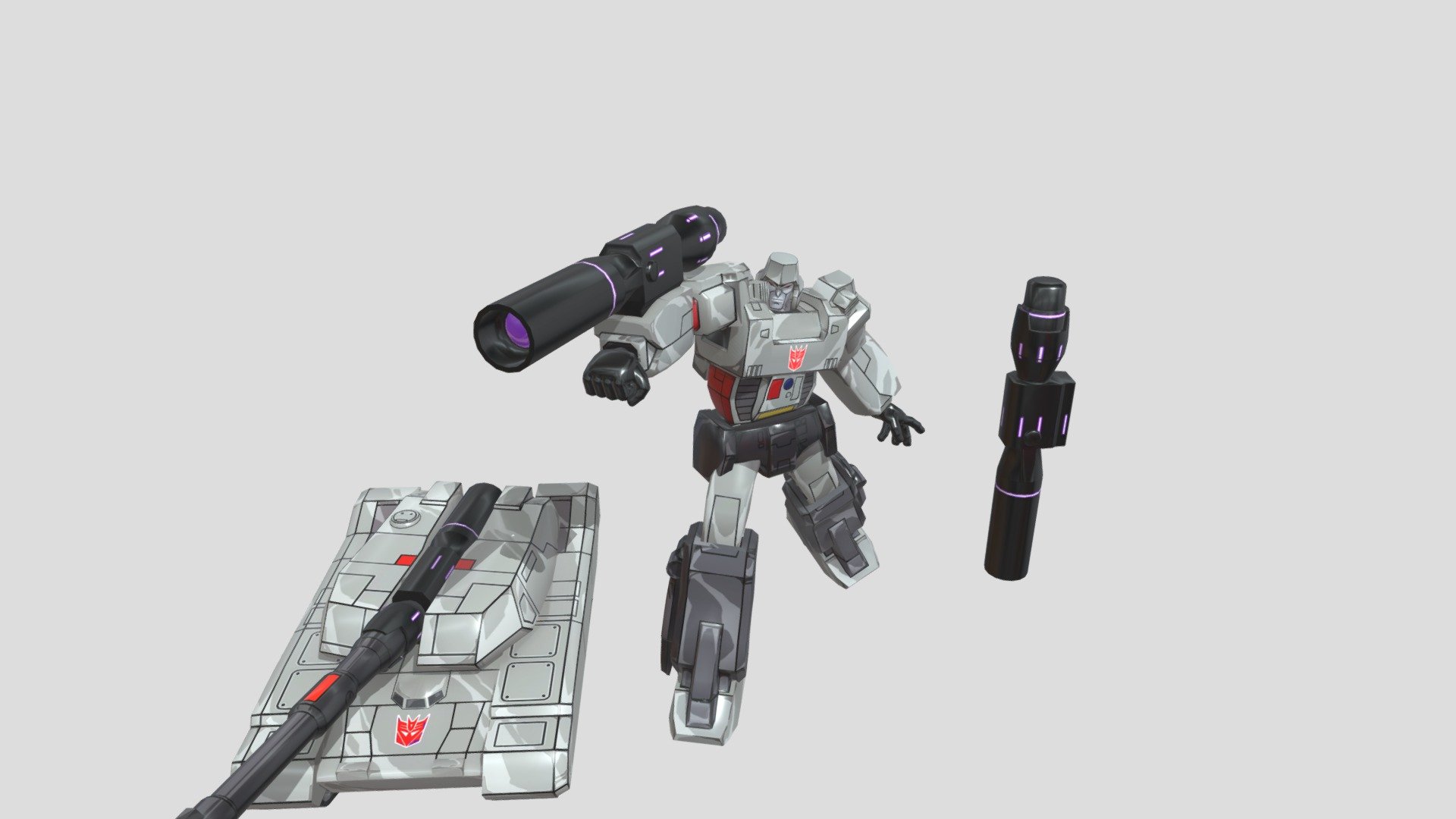 Megatron shattered glass - 3D model by jsifuentes17 [f0baef9] - Sketchfab