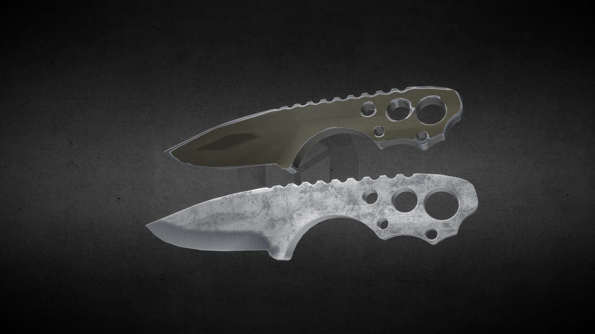 Flying knife - Download Free 3D model by karunyapas [f0bb813] - Sketchfab