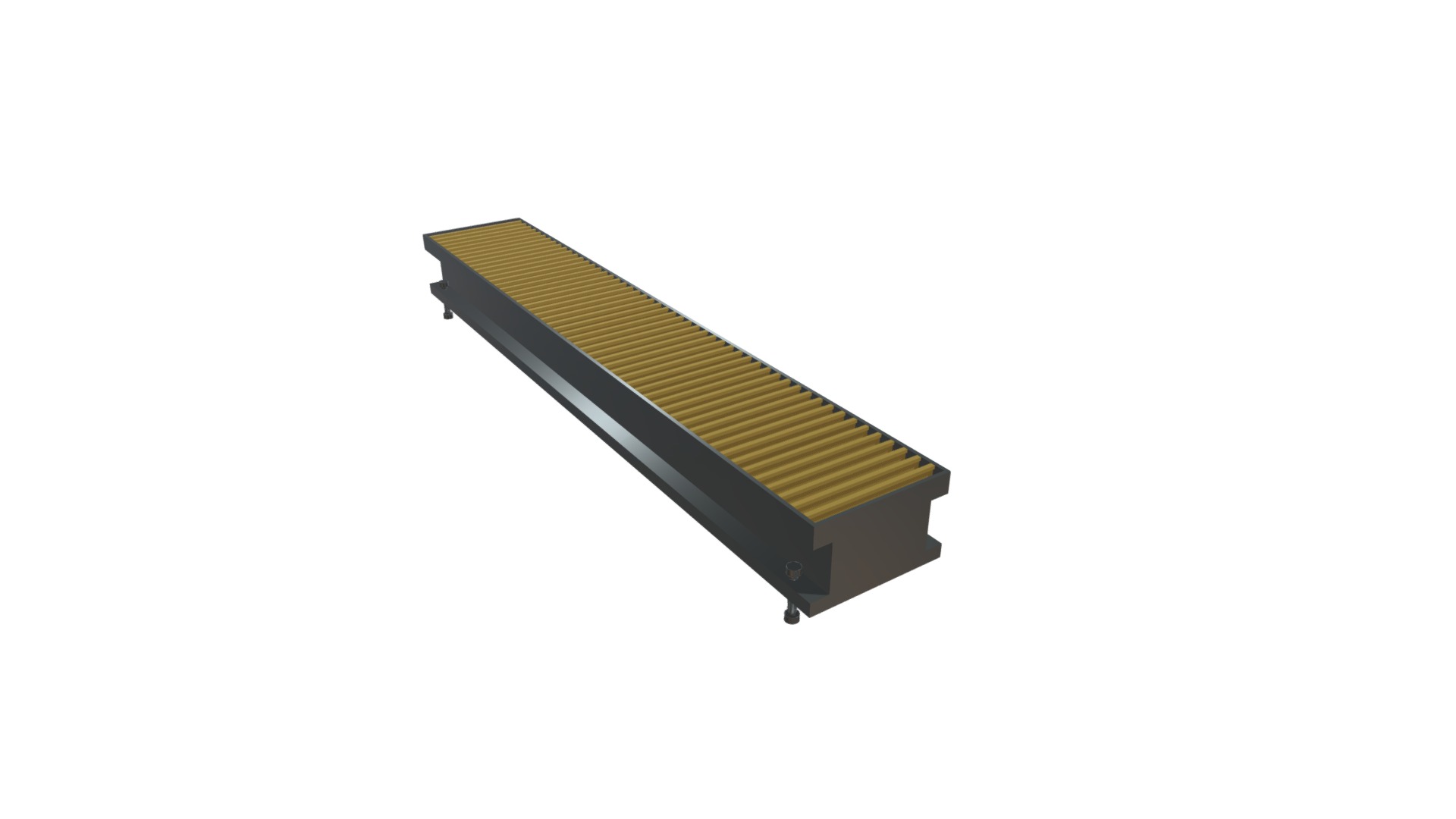 SP Coils - Metropolitan Natural Trench Heater - 3D model by bimstore ...