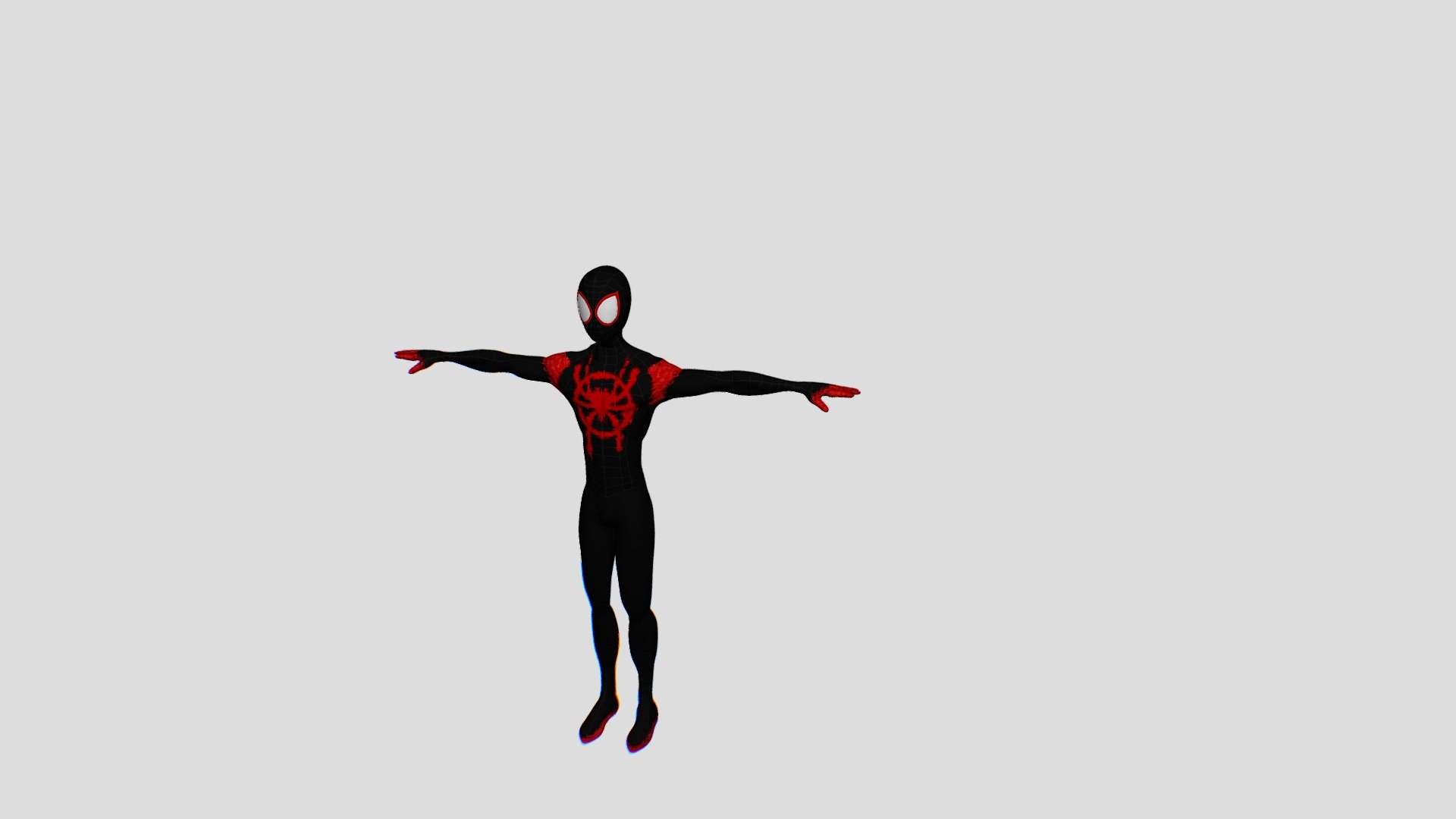 Miles Morales Spiderverse - 3D model by guilherrs [f0bc663] - Sketchfab