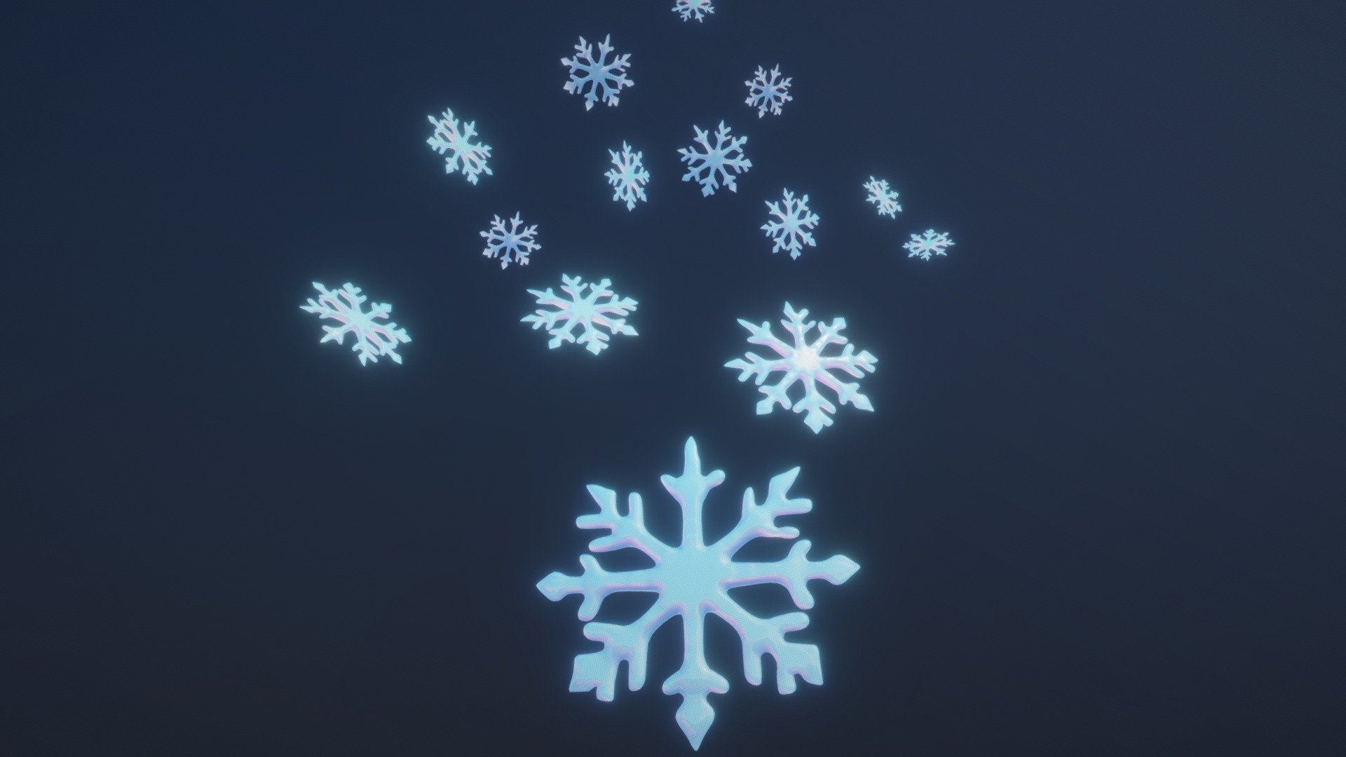 Snowflake - Buy Royalty Free 3D model by zames1992 [f0bd9ba ...