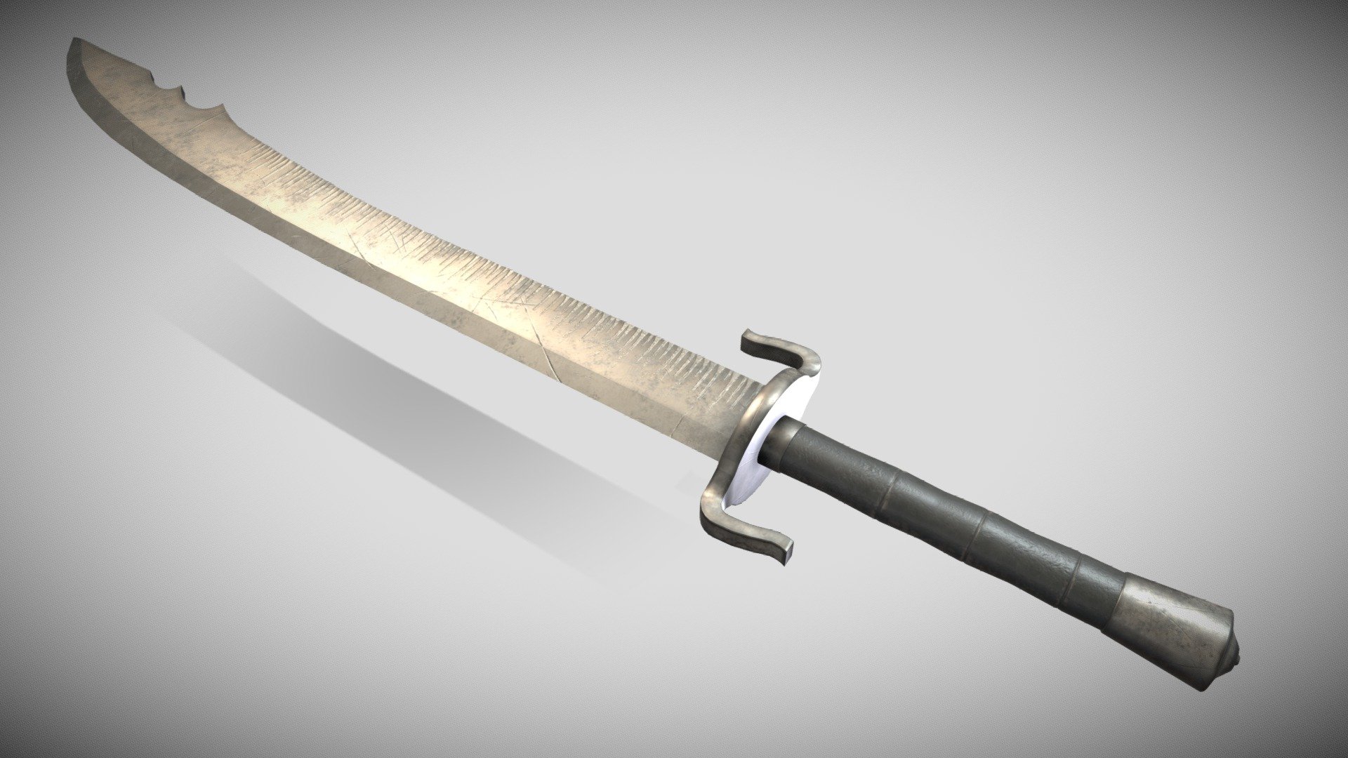 Chinese Dadao - Download Free 3D model by EmClear [f0be40d] - Sketchfab
