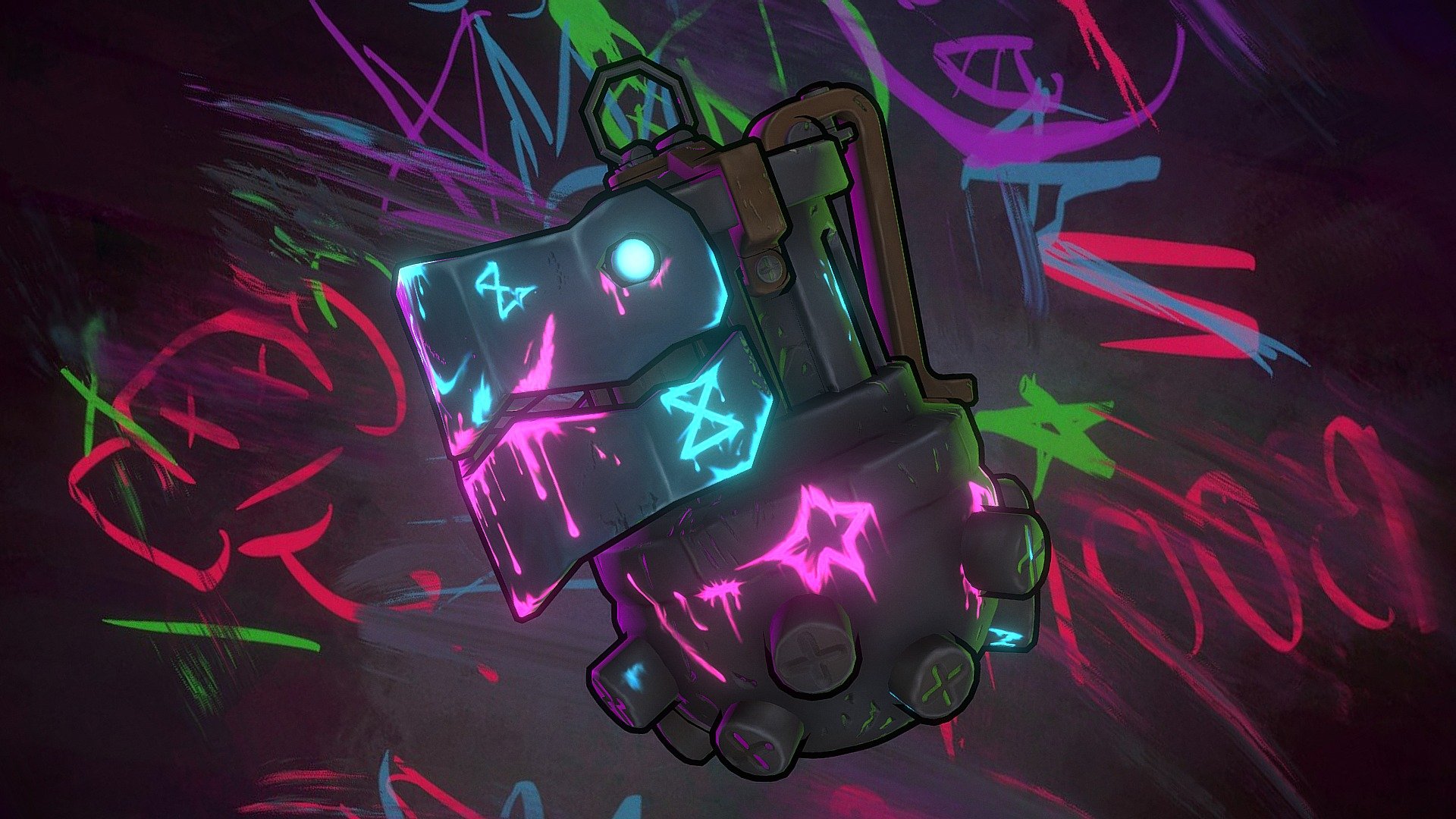 Jinx Granade - Download Free 3D model by PLAGO (@danilsolovyov02 ...