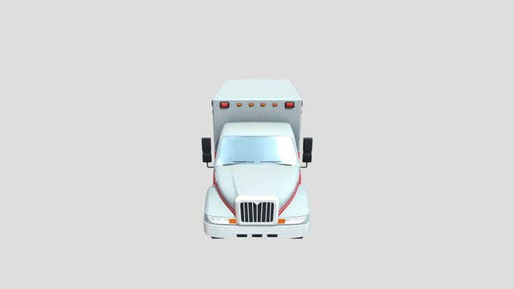 Ambulance 3D models - Sketchfab