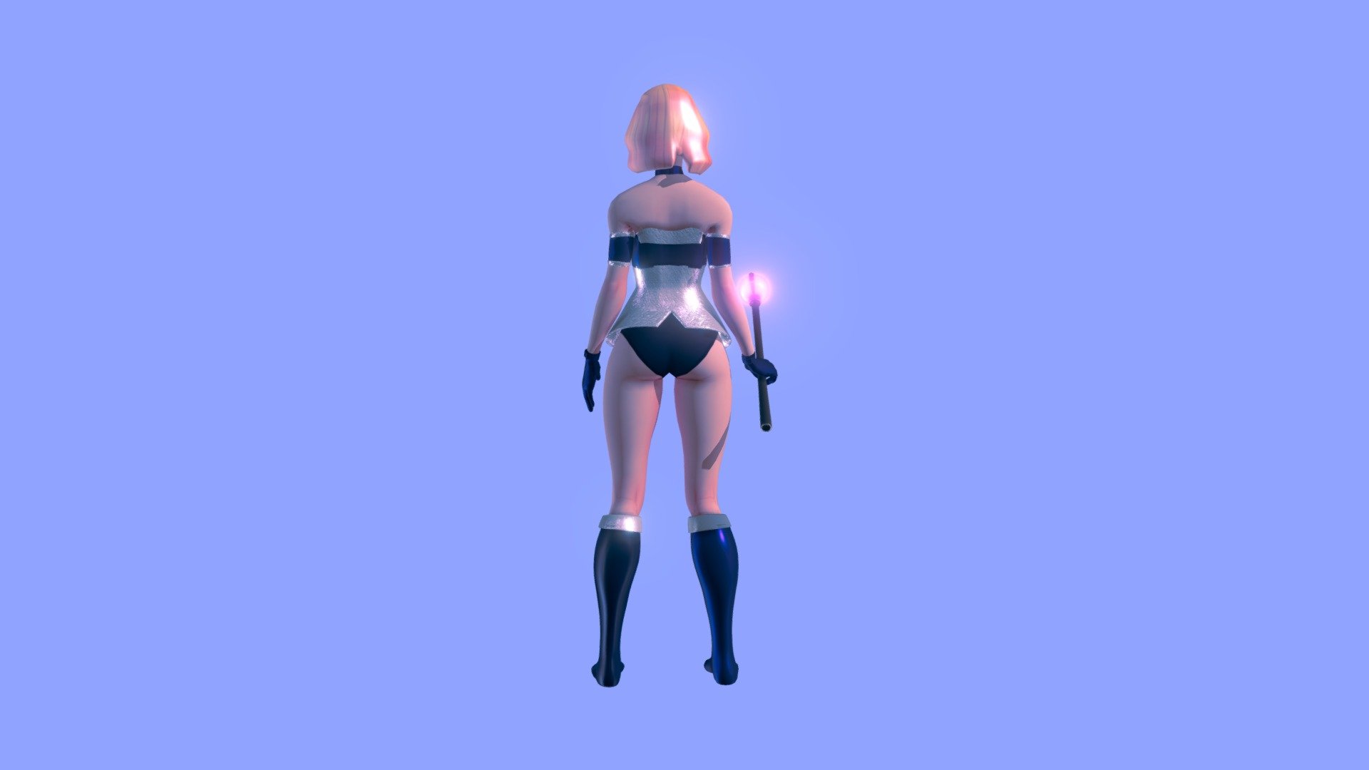 idle pose - 3D model by lauren.obj [f0c48d8] - Sketchfab